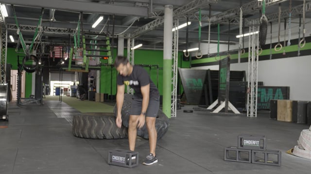 Burpee with press – CinderFit